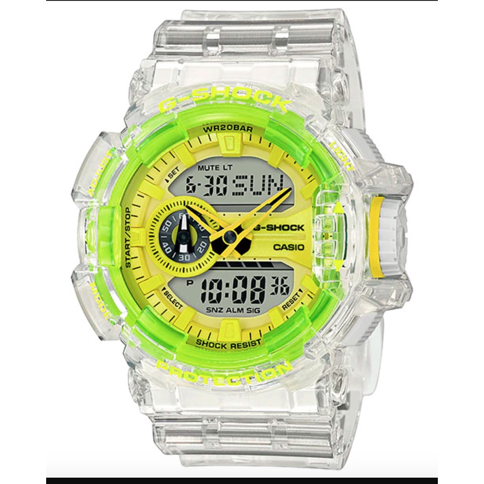 G shock Jelly GA 400 G shock GA400 Jam G shock Jelly Green Jam tangan G ...