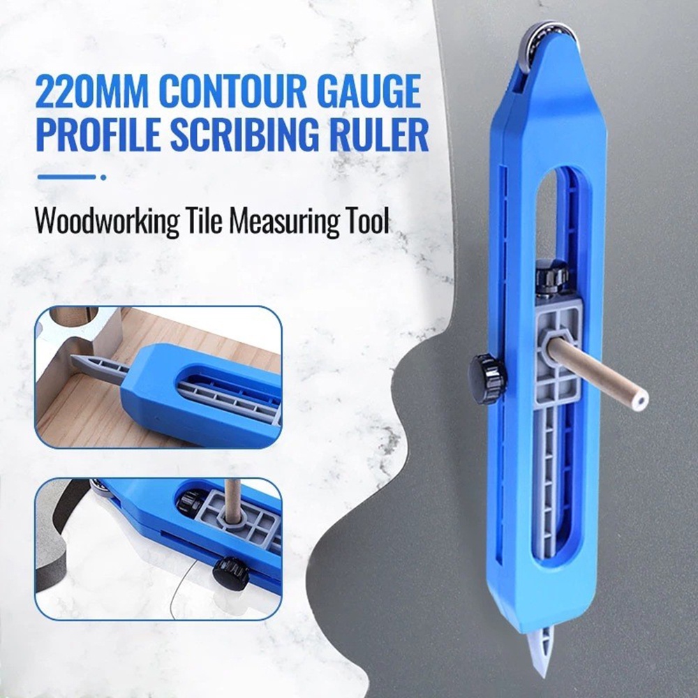 New Profile Scribing Ruler Contour Gauge With Lock Adjustable Locking ...