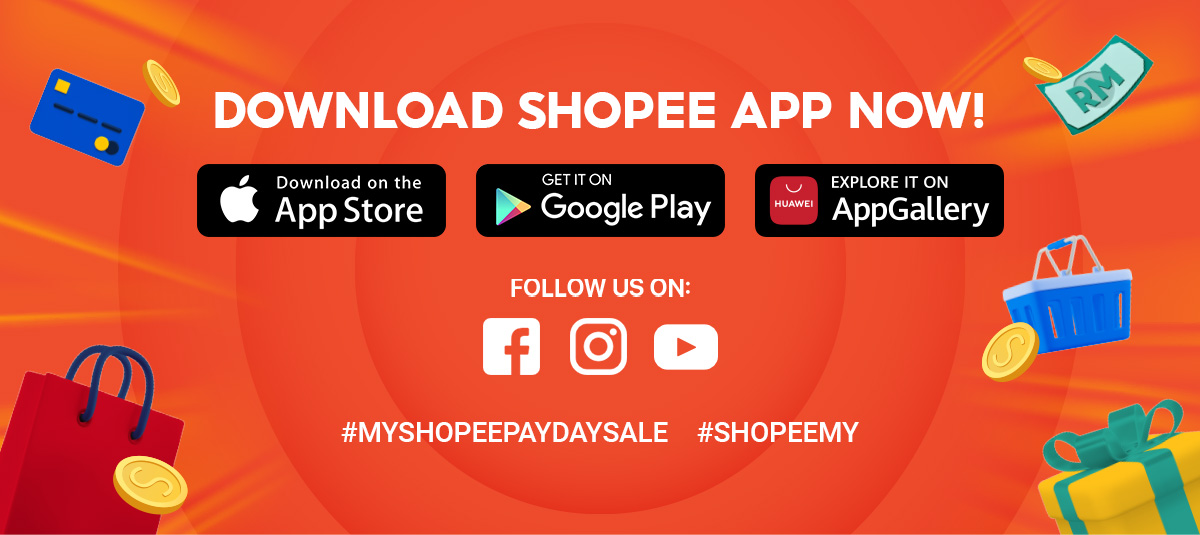 Shopee December 25 Payday Sale 2022 | Free Shipping Min. Spend RM10 ...