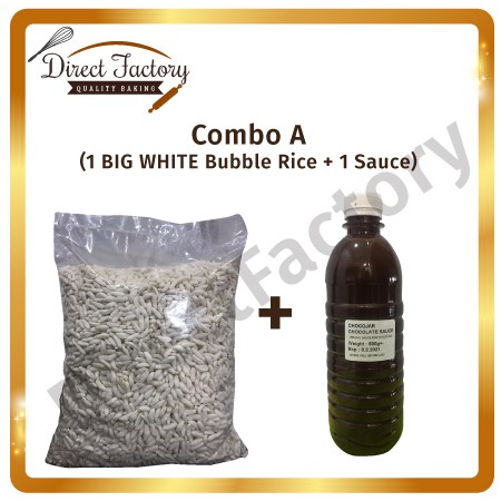 COCOJAR WHITE BUBBLE RICE / chocojar/ instant kokojar /choco jar ...