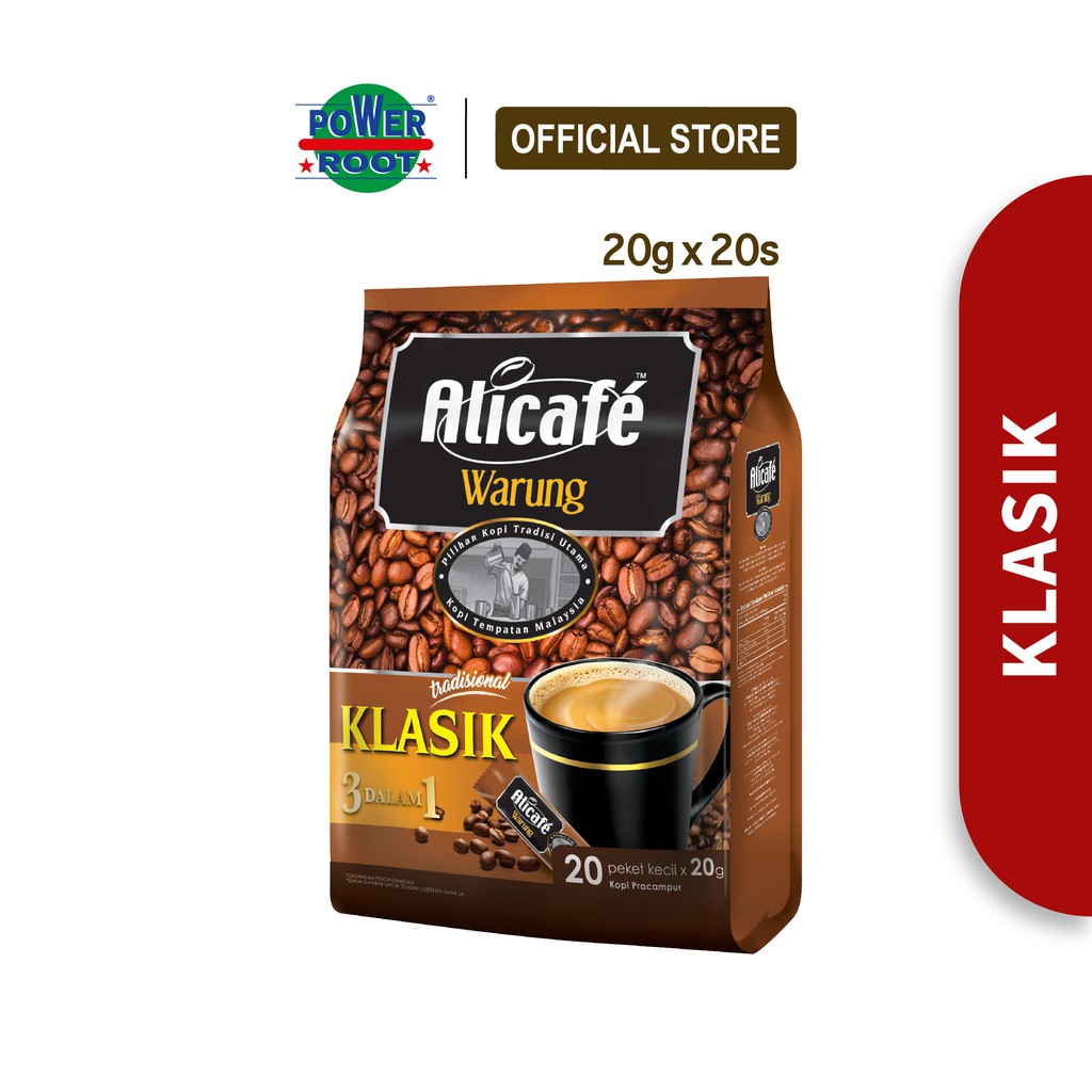 Alicafe Warung 3 in 1 Classic (20gm X 20 Sachets) | Shopee Malaysia