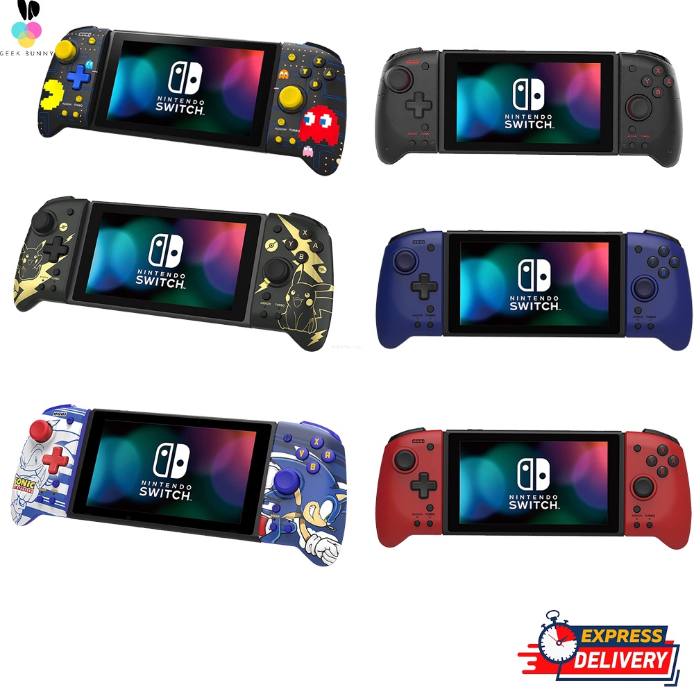 HORI Nintendo Switch Split Pad Pro Ergonomic Controller for Handheld ...