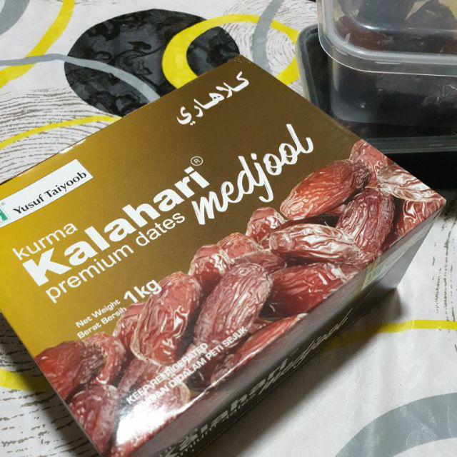 Yusuf Taiyoob Kalahari Kurma Dates Medjool Medjoul 1KG | Shopee Malaysia