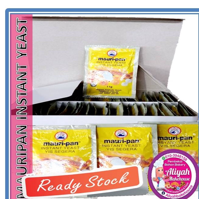 Mauri-pan Instant Yeast Yis Segera Mauripan | Shopee Malaysia