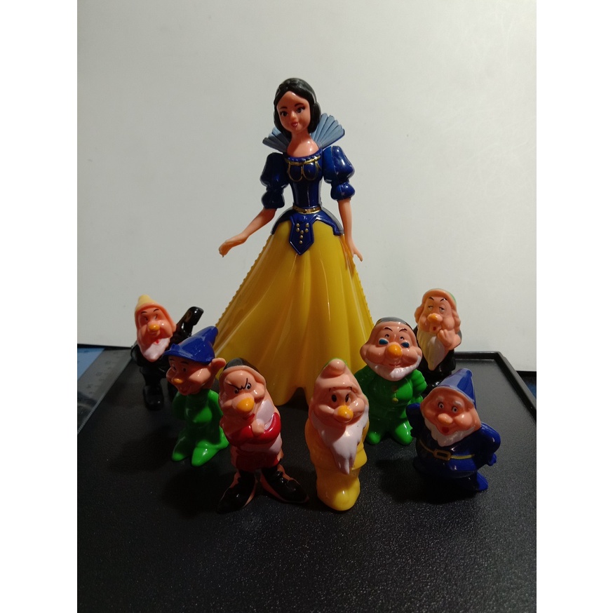 [Clear stock] Snow whites 8 in1 value pack set display small mini ...