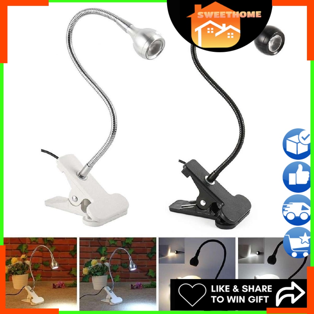LED Usb Clip Light Learning Eye Reading Table Lamp Night Light Gift ...