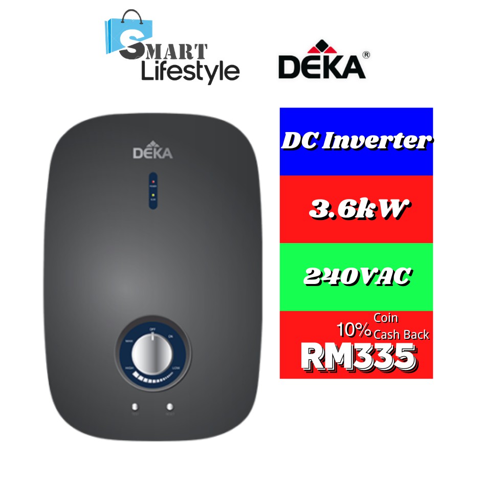 Deka Water Heater Shower With DC Inverter Pump D200 | Shopee Malaysia