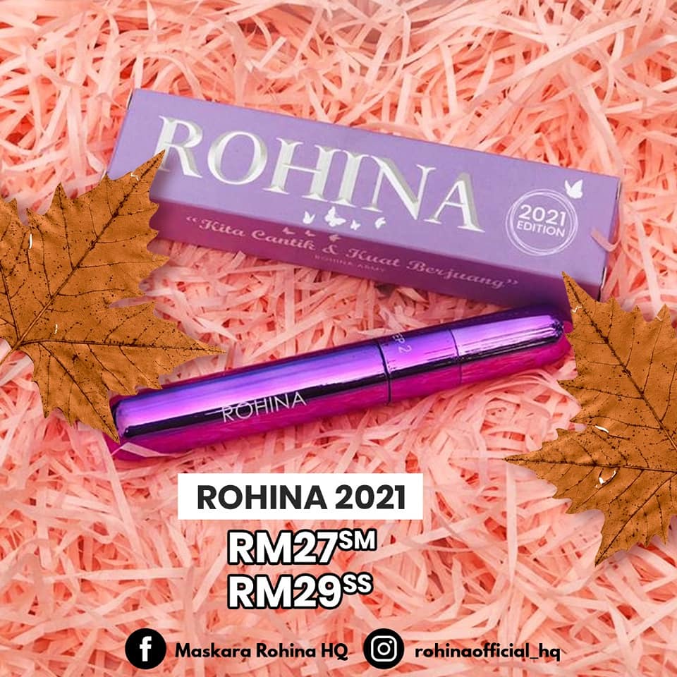 MASCARA ROHINA 2021 EDITION !! ORIGINAL HQ !! READY STOCK !! | Shopee ...