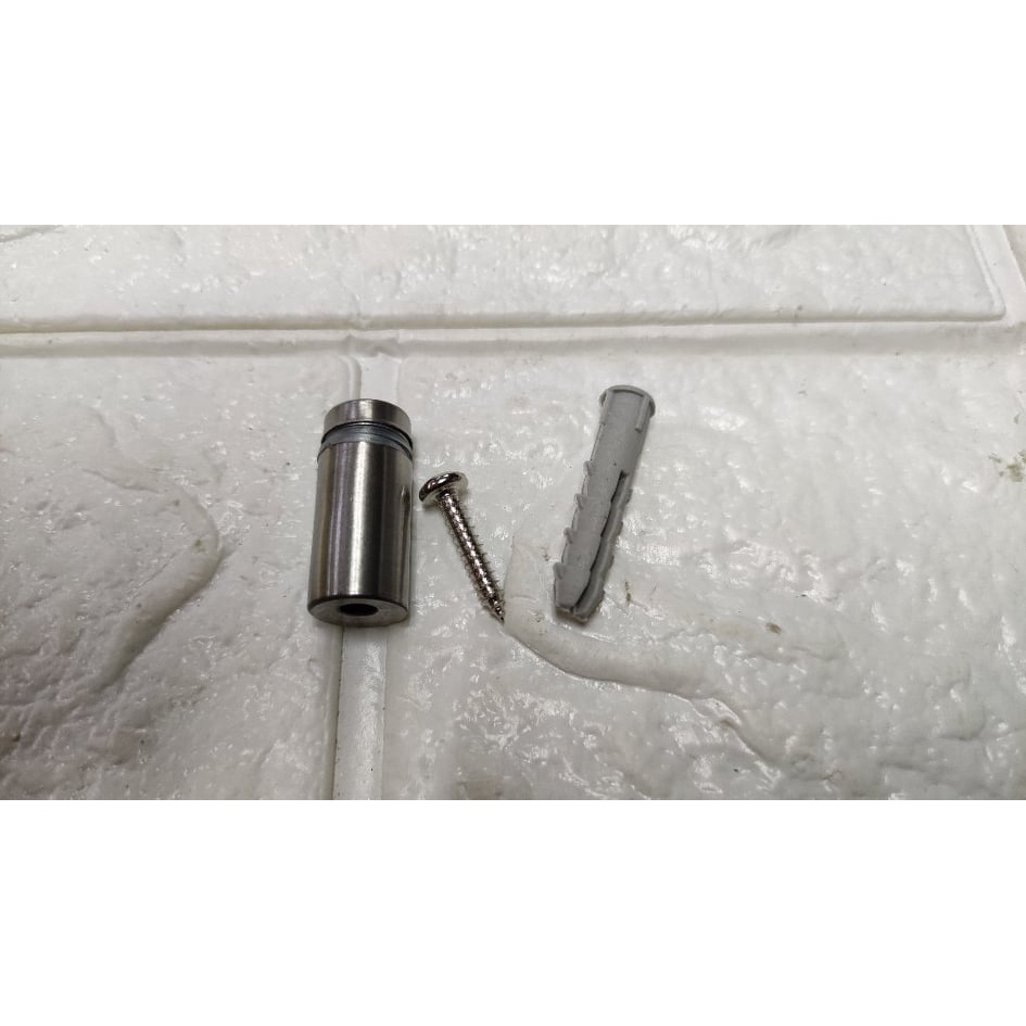 Advertising Signboard Screw Holder Stainless Steel Glass Spacer Holder ...