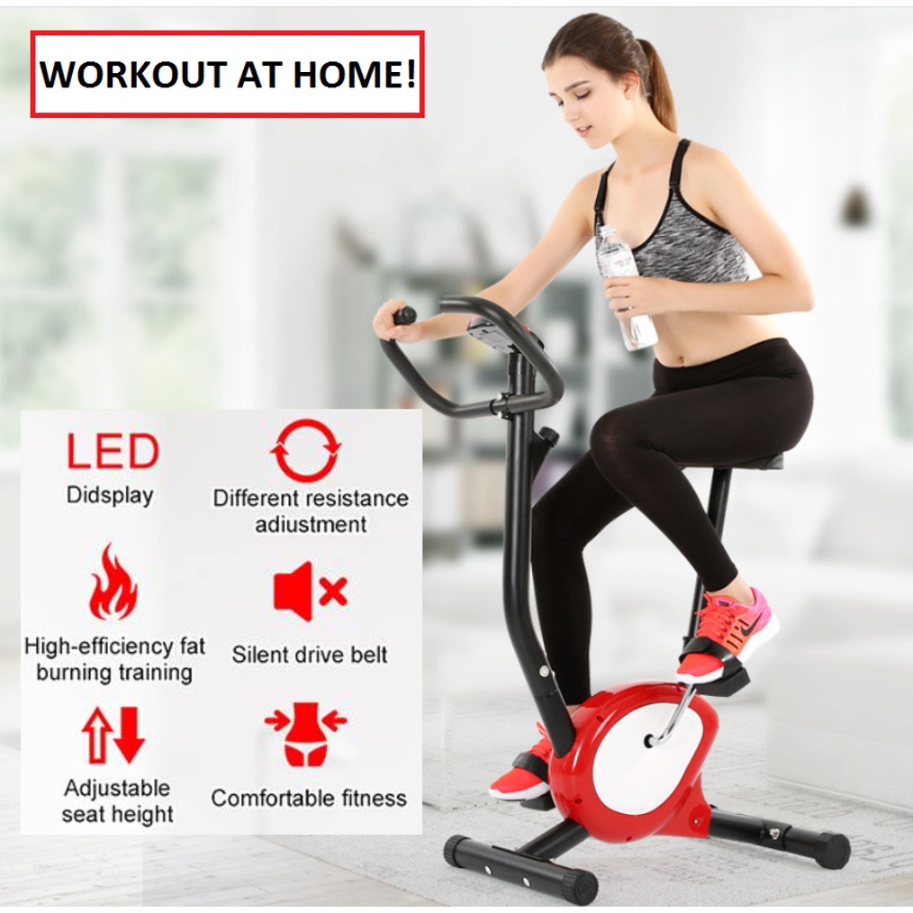 (EB2) Home Exercise Bike Office Workout Cycling Bicycle Senaman Basikal ...