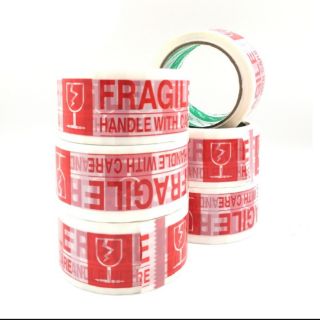 48mm X 50m fragile Opp packing tape Fragile Tape | Shopee Malaysia