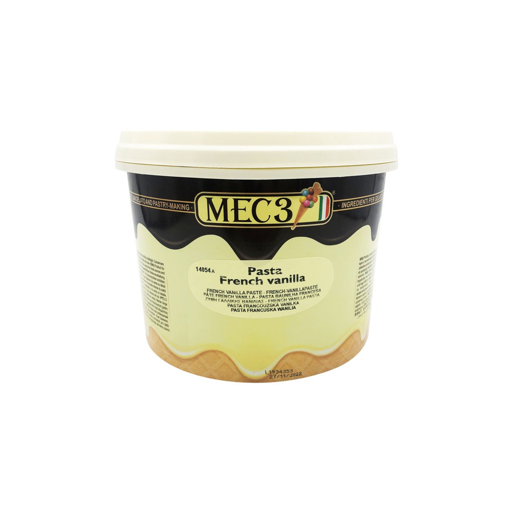 MEC3, GELATO FLAVORING PASTE - FRENCH VANILLA | Shopee Malaysia