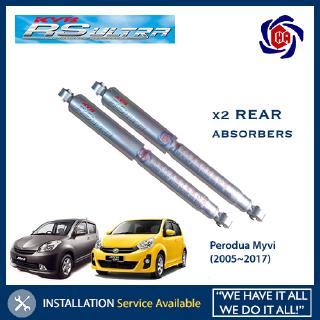 Perodua Myvi Lagi Best Kayaba RS Ultra Absorber Heavy Duty Shock Absorbers | Shopee Malaysia