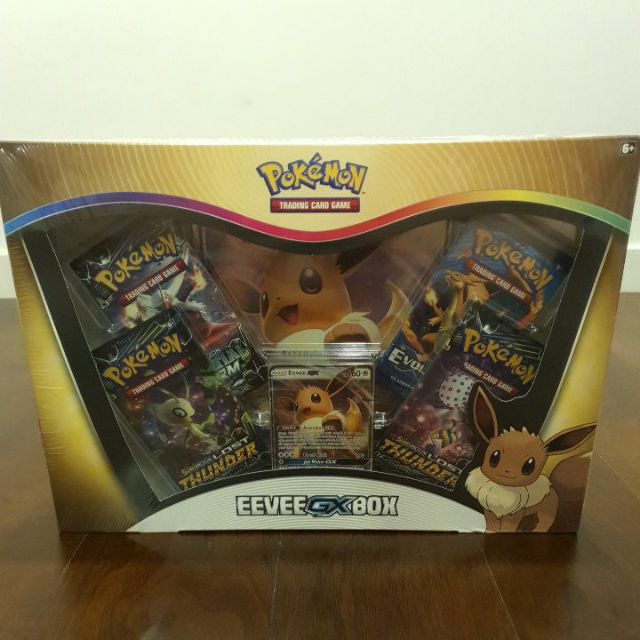 Pokemon TCG PTCG Eevee GX Box | Shopee Malaysia