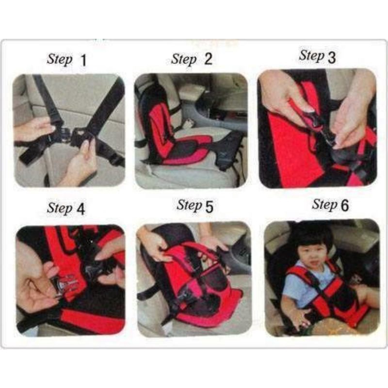 Multifunction Car Cushion Children Safety Seat | Shopee Malaysia