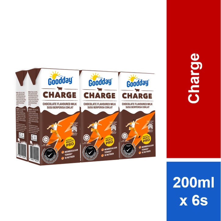 Goodday UHT Charge 200ml x 6s | Shopee Malaysia