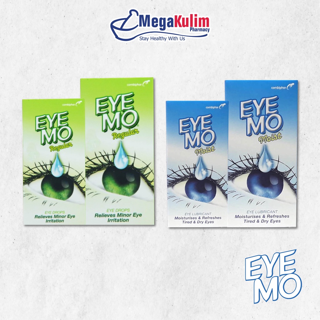 EyeMO Eye Drop Regular / Moist (15ML/ 7.5ML) | Shopee Malaysia