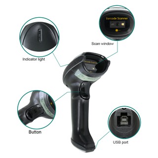 TEKLEAD barcode scanner 2d usb bluetooth 2.4g wireless usb wired ...
