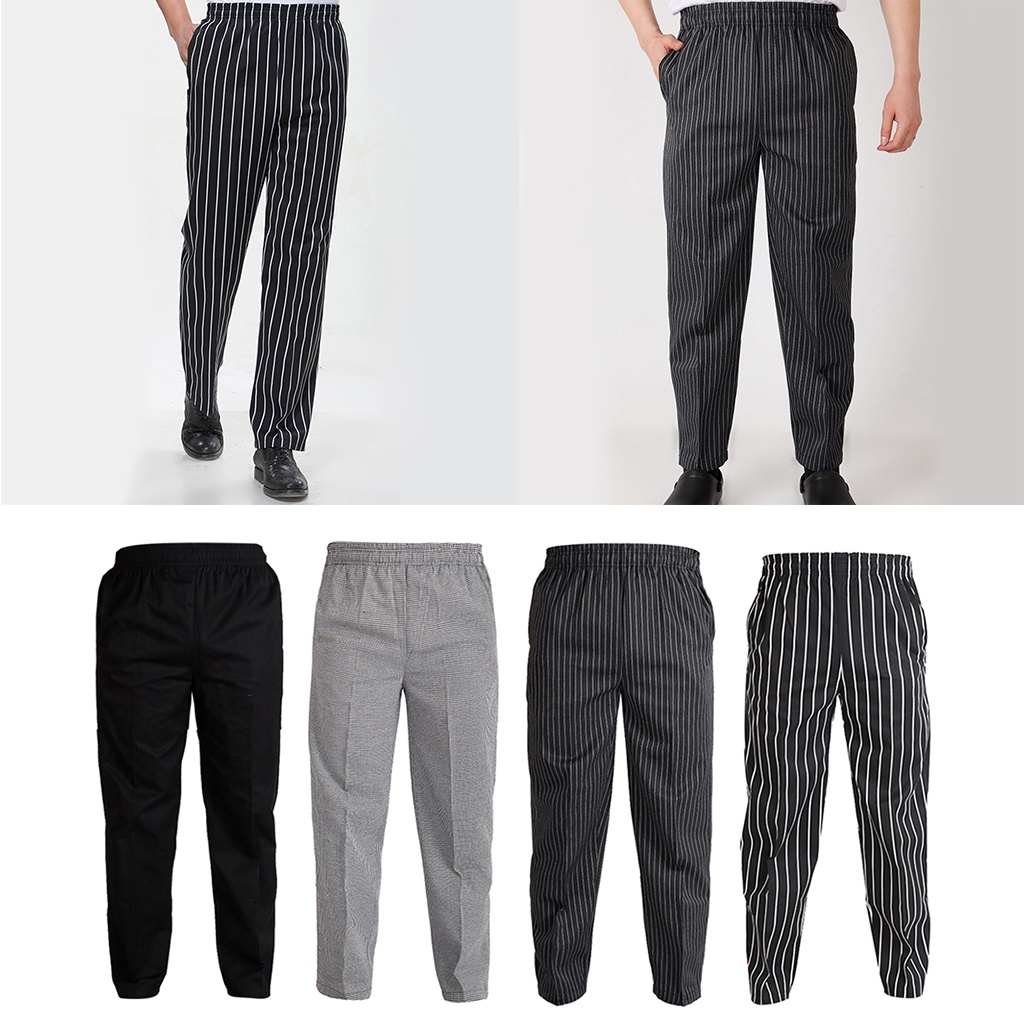 [Ready Stock] Chef Pants Trousers - Breathable Work Pant for Men and ...