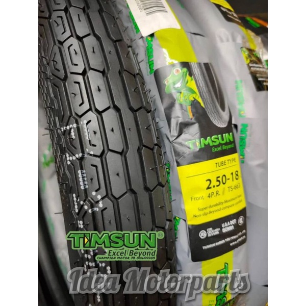 READY STOCK TIMSUN TYRE TIUB TS663 250-18 FOC TUBE 18 INCI | Shopee ...