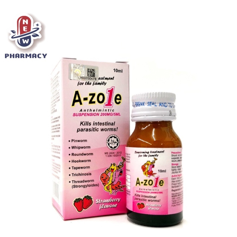 Azole Anthelmintic Suspension 10ml | Shopee Malaysia