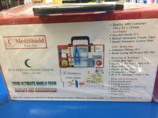 MediShield First Aid Kit Equipped MAS 319 (1 Unit) | Shopee Malaysia