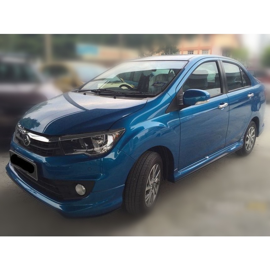 Perodua Bezza Gear Up Bodykit Body Kit Skirting Skirt Lip With Oem ...