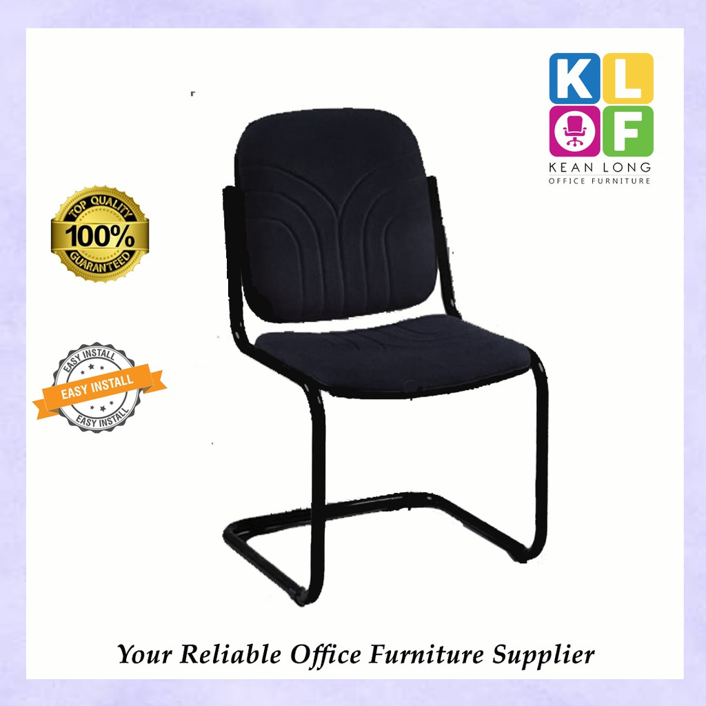 KLOF Kerusi pejabat / Visitor chair without arm rest / Office Chair ...