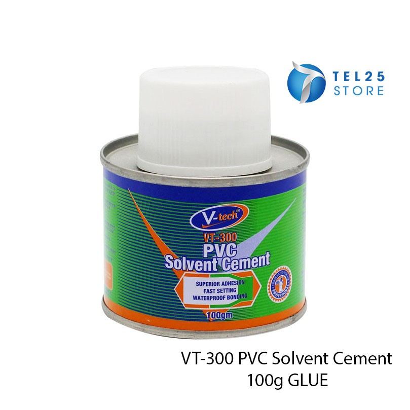 [ 1 PCS ] VT-300 V-TECH PVC GLUE / SOLVENT CEMENT 100g gum pvc glue ready stock | Shopee Malaysia