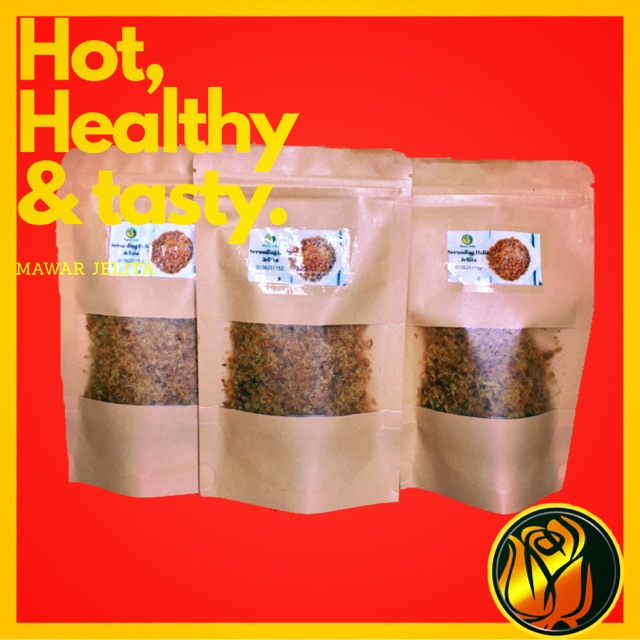 SERUNDING HALIA HAMBAT ANGIN IKAN BILIS BY MAWAR JELITA | Shopee Malaysia