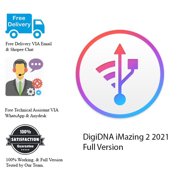 DigiDNA iMazing 2 2021 Full Version (File Manager For Iphone) | Shopee ...