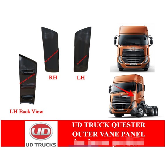 NISSAN UD TRUCK QUESTER OUTER VANE PANEL | Shopee Malaysia