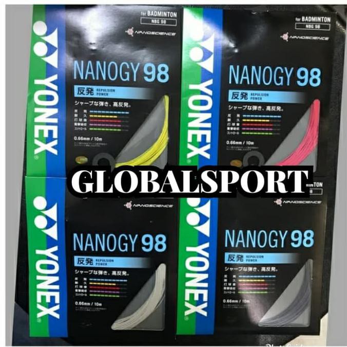 Yonex Nanogy 98 Sunrise Japan Badminton String 100% Original Products Limited (code | BeeCost