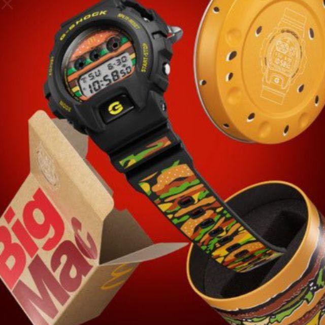 Rare limited edition g-shock – dw-6900 big mac 50th anniversary | BeeCost