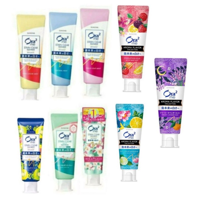 SUNSTAR Ora2 Philharmonic Whitening Flawless Toothpaste/Essential Oil ...