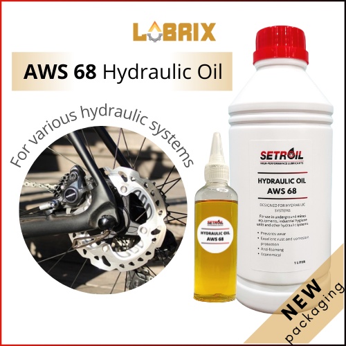 LUBRIX Setroil Hydraulic Oil 68 AWS 68 1L Minyak Hidraulik 68 Disc ...