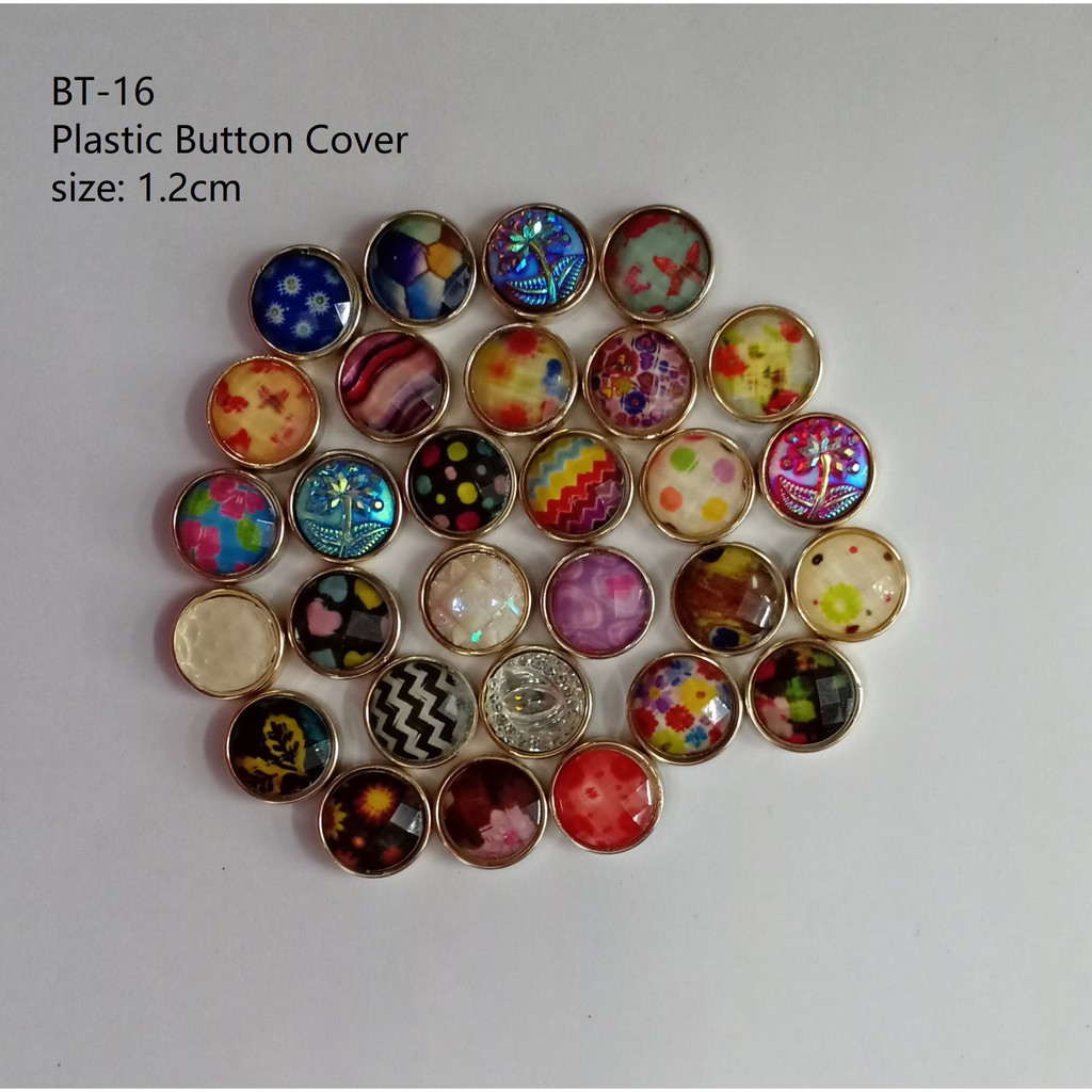 BT016 - Plastic Button Cover 1.2cm | Shopee Malaysia
