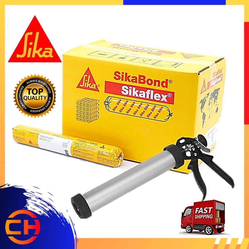 Sika SIKAFLEX Construction PU Silicone and Caulking Gun | Shopee Malaysia