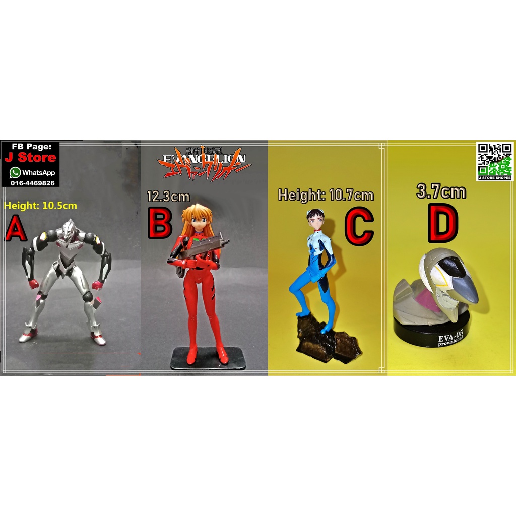 Neon Genesis Evangelion figure collection ( J Store ) | Shopee Malaysia