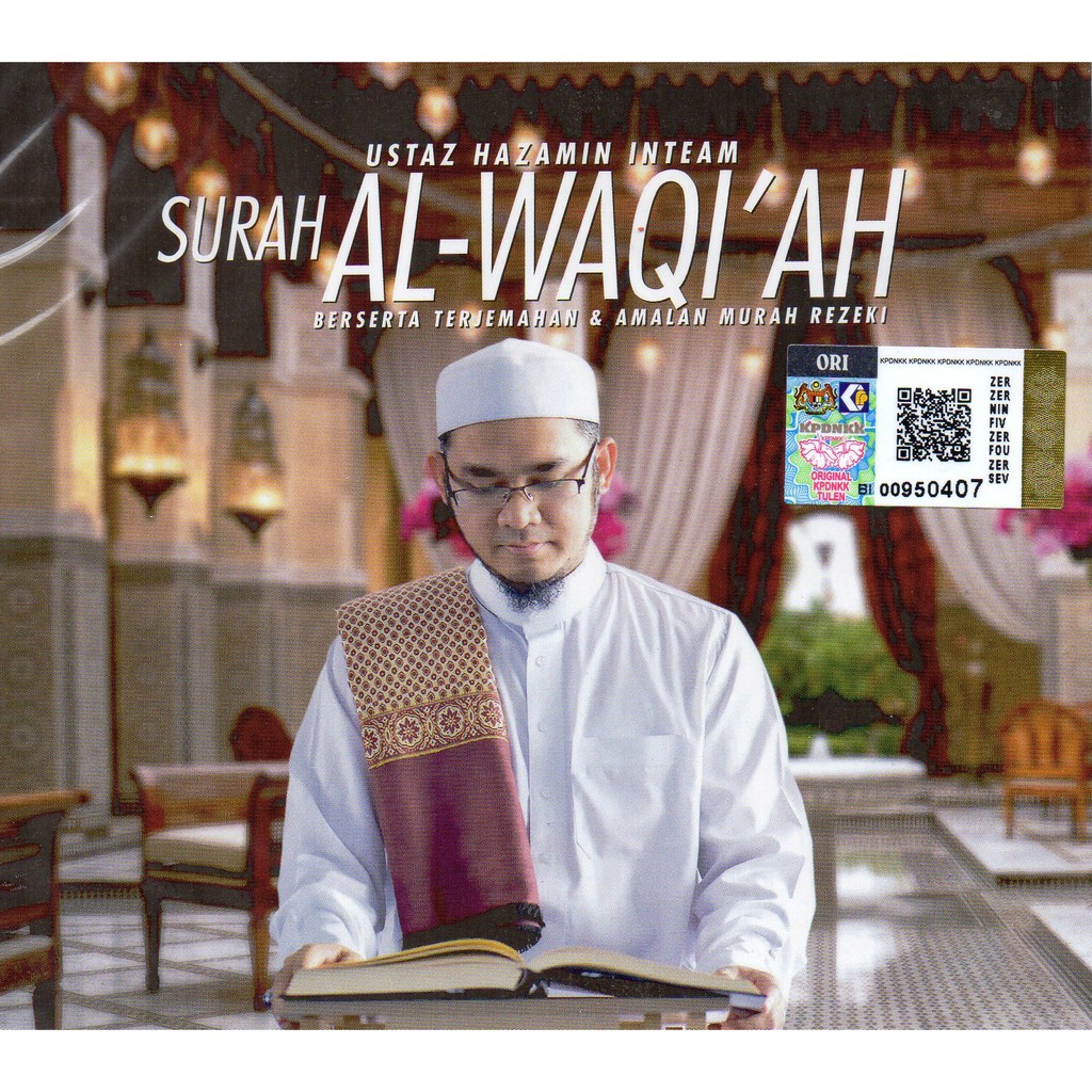 USTAZ HAZAMIN INTEAM - Surah Al-Waqi'ah ( Islamic CD ) | Shopee Malaysia