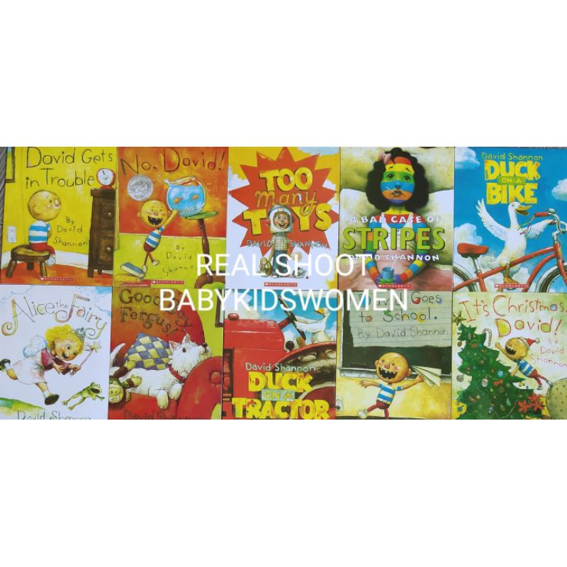 Scholastic David Shannon's Picture Books (OEM) | Shopee Malaysia