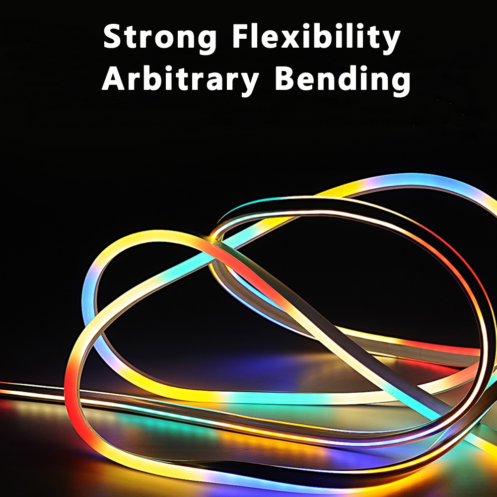 Eye Protect Symphony LED Neon Light Strip colorful 220V Horse Racing 7 ...