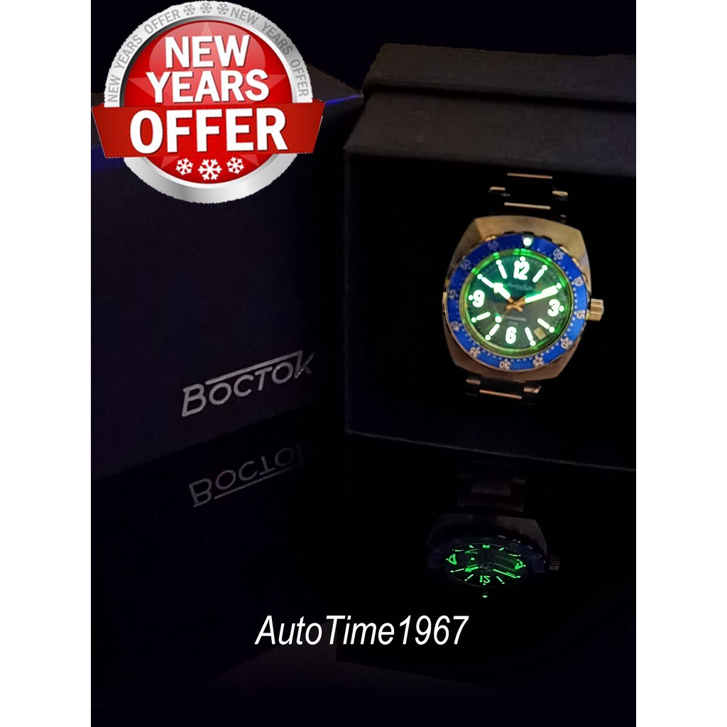 New Launch!!! Vostok(Boctok) Amphibia Classic Military Automatic ...