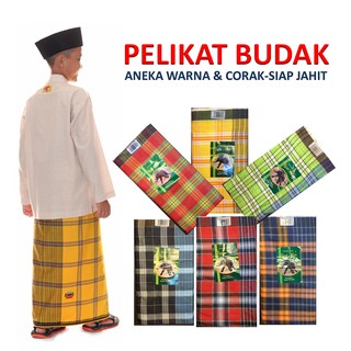 KAIN PELIKAT BUDAK Kain Sarung Pelekat Kanak-Kanak (Mix Design ...