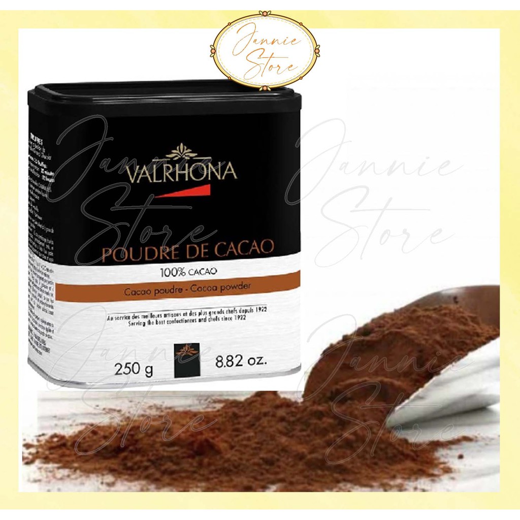 (ORIGINAL) VALRHONA Dutch Processed Cocoa Powder 250g [France] | Shopee ...