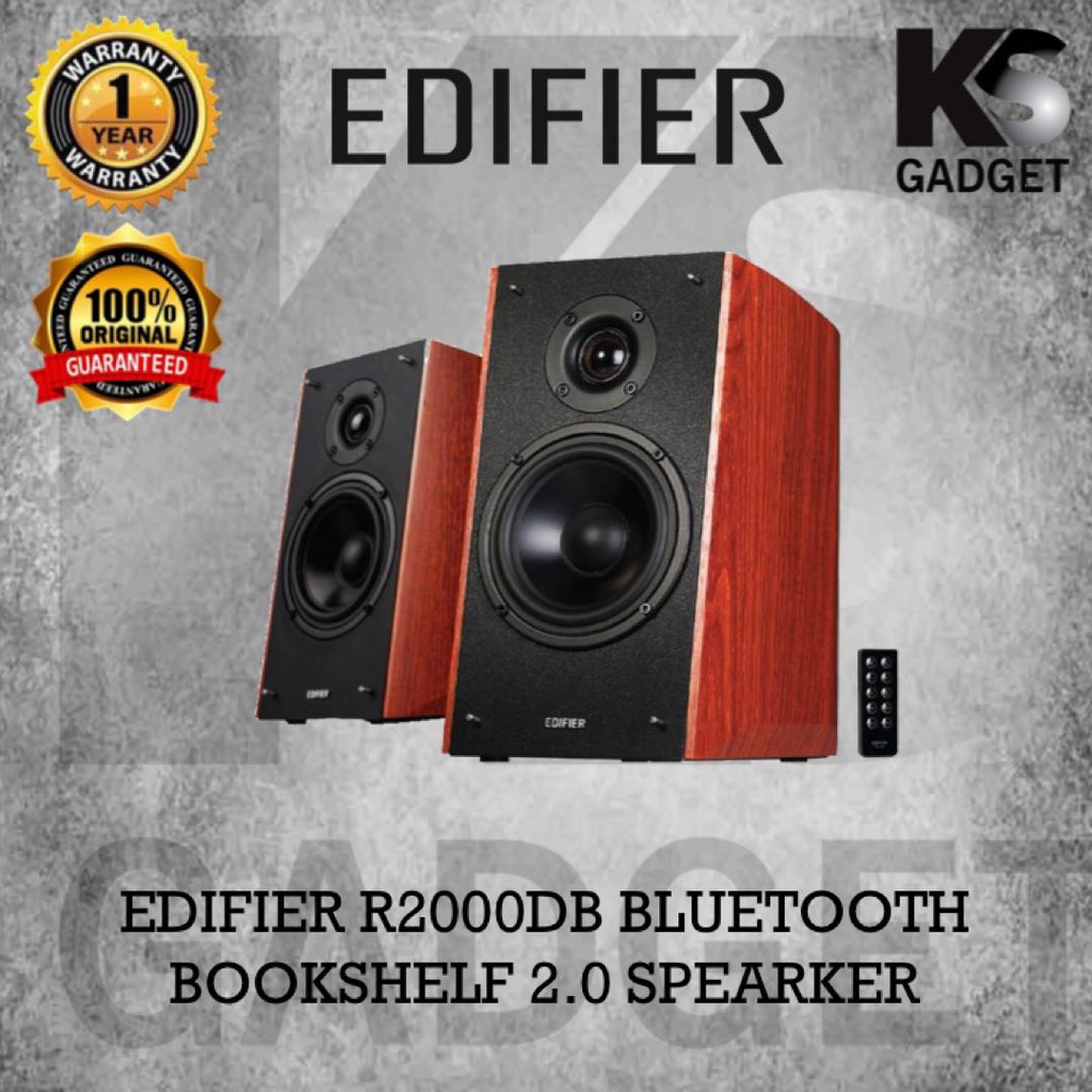 EDIFIER R2000DB Bluetooth Bookshelf 2.0 Speaker | Shopee Malaysia