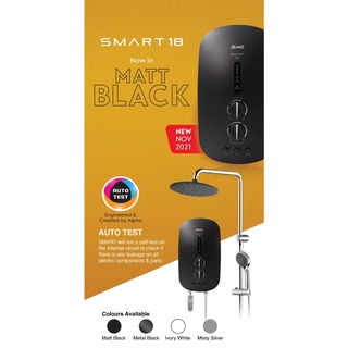 ALPHA Smart 18i/E Plus Rainshower DC Pump or Non Pump Instant Water ...