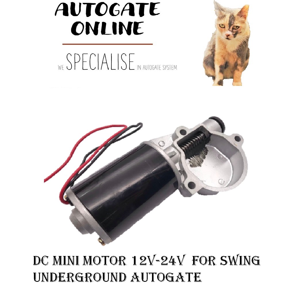 POWER GATE 12V-24V DC MINI MOTOR FOR SWING AUTO GATE( DOORMEX / LIGATE ...