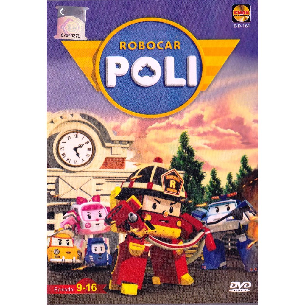 Robocar Poli Ep 9-16 DVD | Shopee Malaysia