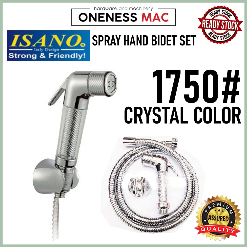 1750# ISANO Modern ABS Spray Hand Bidet Set (Crystal Colour) | Shopee ...